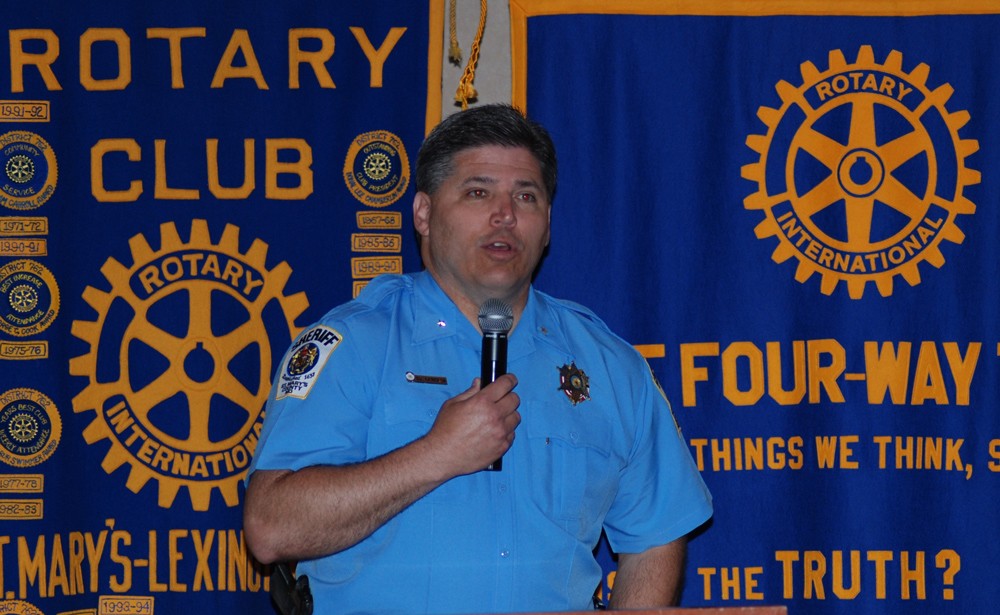 Sheriff Cameron Addresses Rotary Club - The BayNet