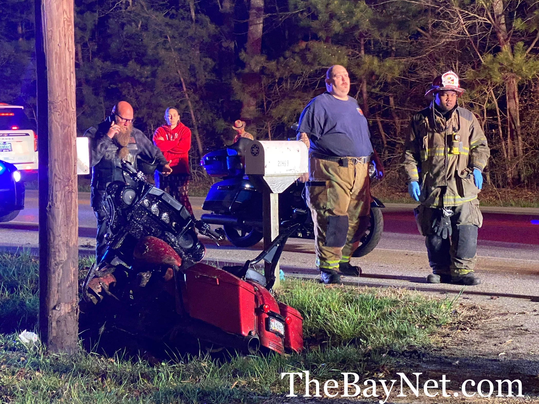 One Injured After Motorcycle Accident On Indian Bridge Road - The BayNet