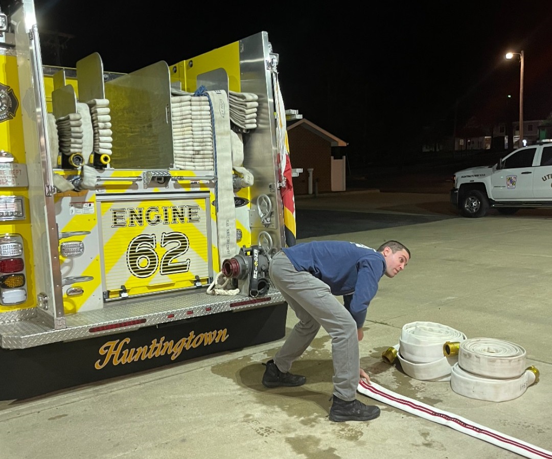Trailer Fire Reported on Huntingtown Road - The BayNet