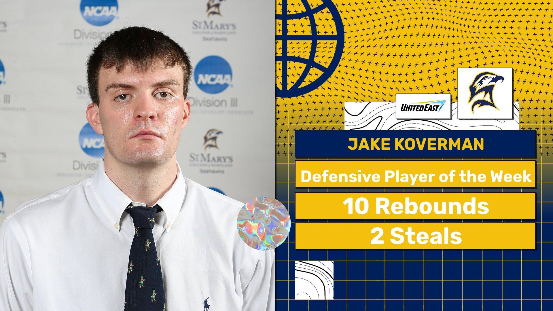 Koverman Selected As United East Volt Division Defensive Player Of The ...