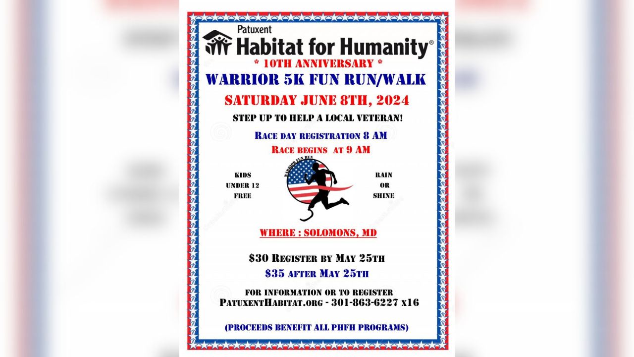100 Runners Set For 10th Annual Warrior Fun Run 5K - The BayNet