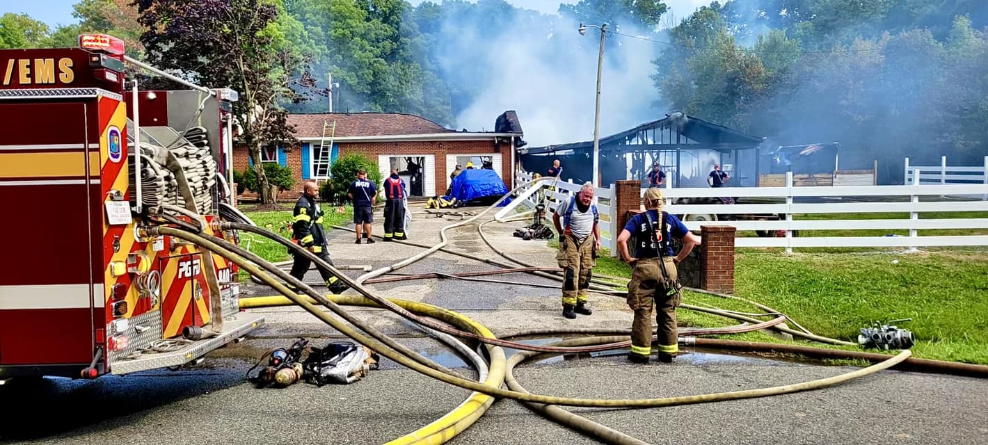 Fire Erupts In Brandywine Barn Extending To Home; Investigation ...