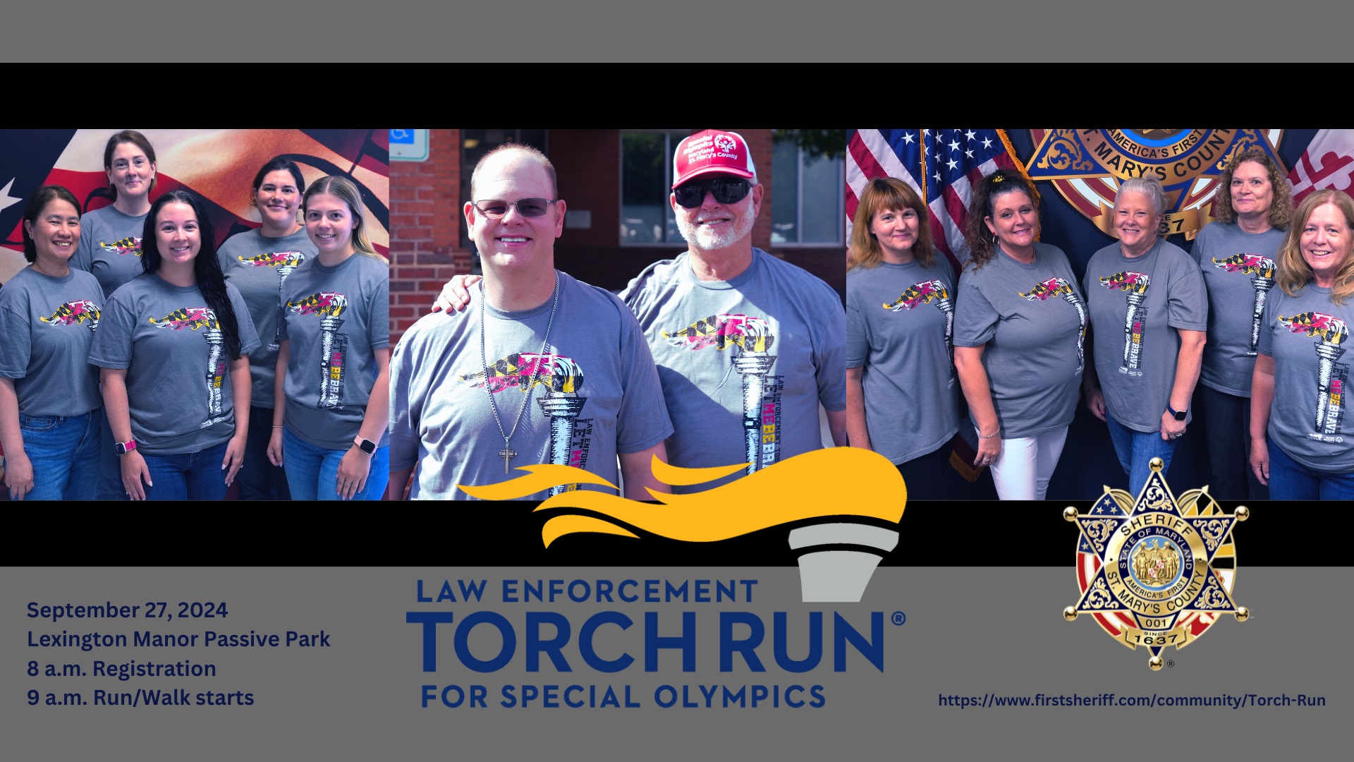 Law Enforcement Torch Run For Special Olympics Set For September 27 At ...