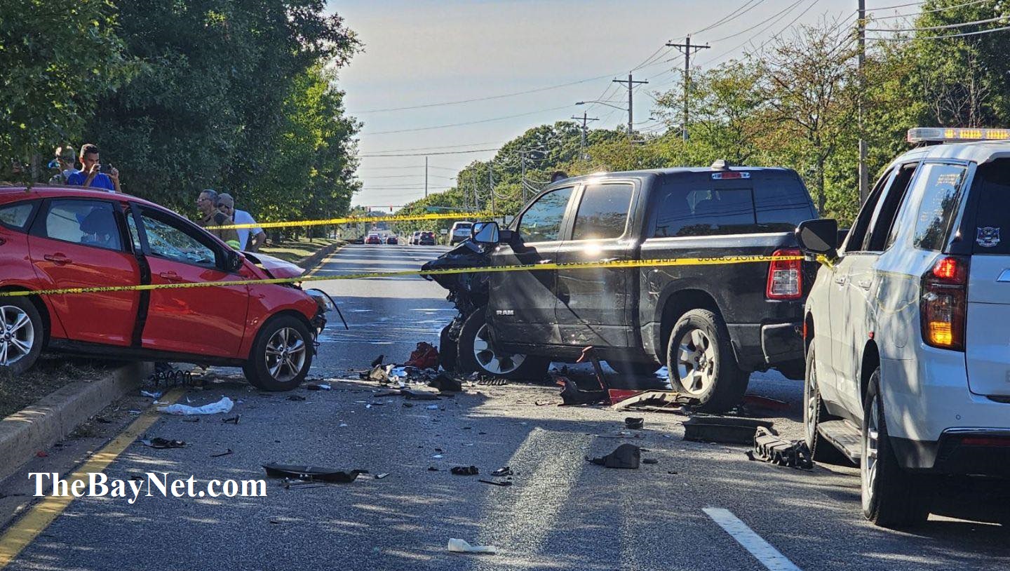 Four-Vehicle Pileup On Three Notch Road: Wrong-Way Driver In Critical ...