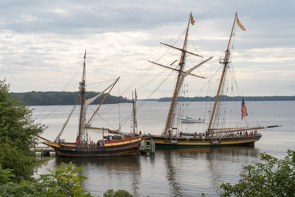 Historic Maryland Ships Sail Together For First Time, Commencing ...
