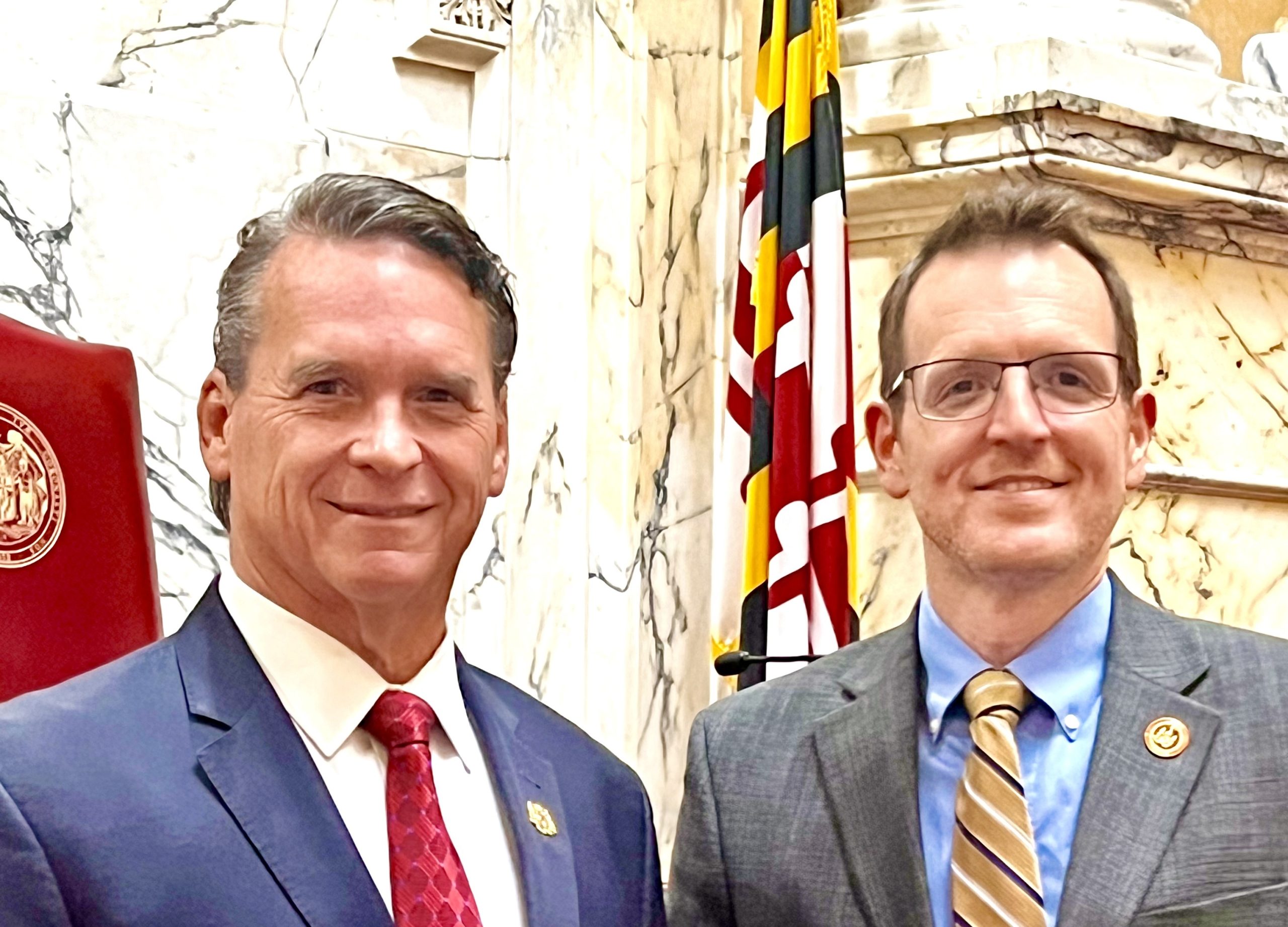 Senate Minority Leader Steve Hershey And Senate Minority Whip Justin ...
