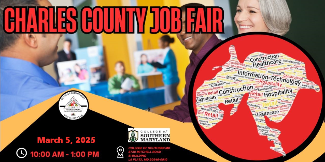 Charles County Job Fair On March 5: Connect With Top Employers Hiring ...