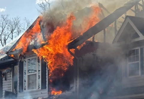 Waldorf House Fire Causes Partial Roof Collapse; No Injuries Reported ...
