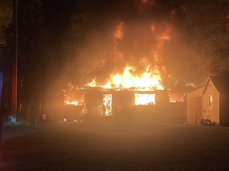 Overnight Fire Destroys Nanjemoy Home, Displaces Family Of Six - The BayNet