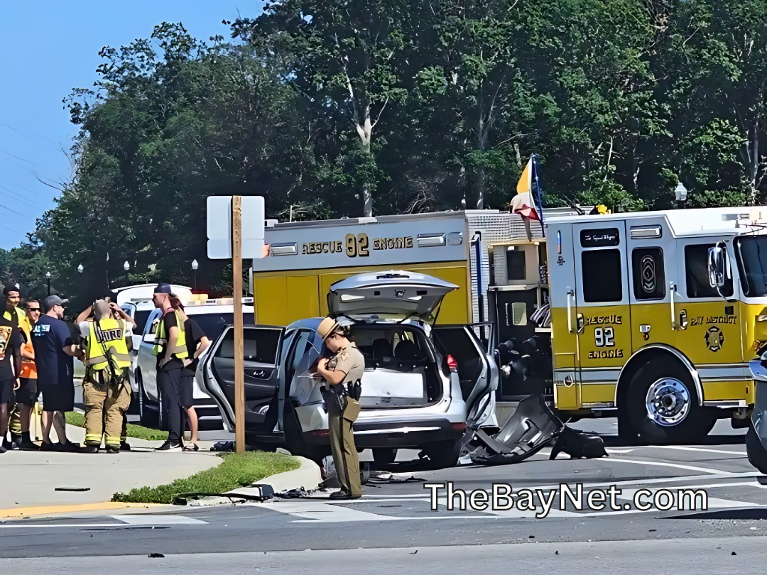 Great Mills Crash: One Extricated, Two Hospitalized - The BayNet