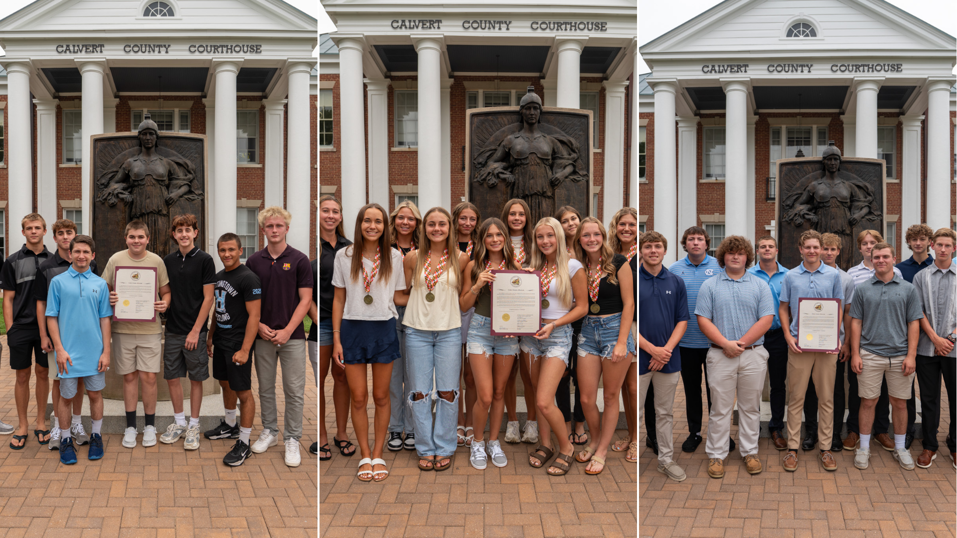 Calvert County Honors Huntingtown Hurricanes’ Baseball, Softball And ...