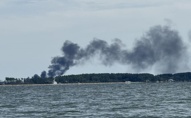 Two Rescued from 40-Foot Boat Fire on St. Mary's River; Vessel a Total ...