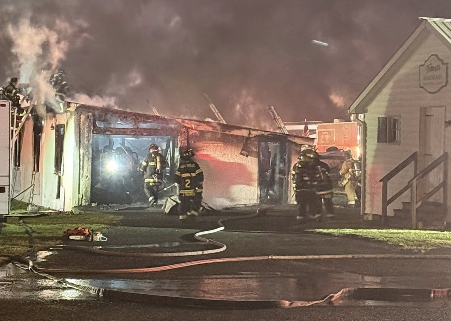 Fire Damages Storage Building At Hayes Auction Services, Weekend Event ...