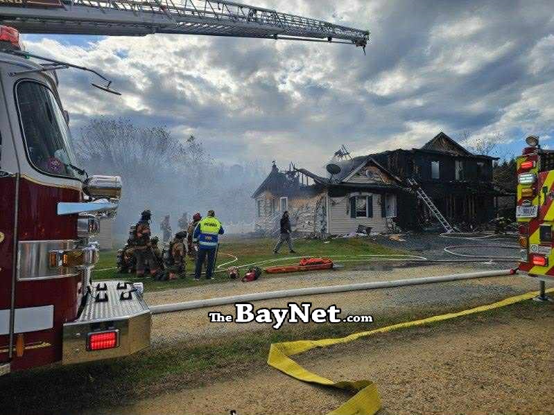 Firefighters Battle Two-Story House Fire In Great Mills - The BayNet