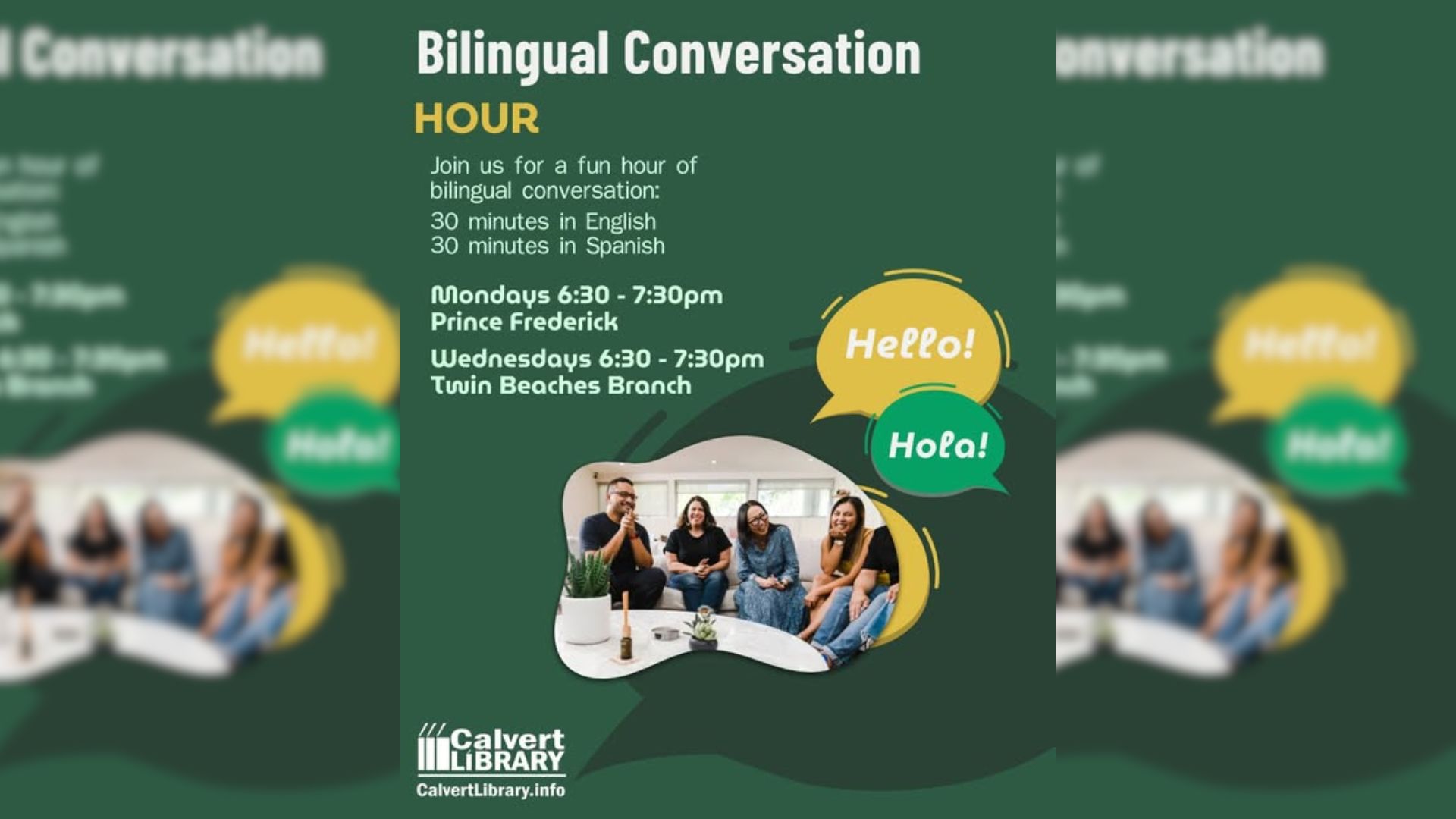 Improve Your Language Skills With Bilingual Conversation Hour At ...