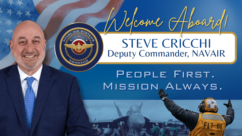 Cricchi Named New NAVAIR Deputy Commander - The BayNet