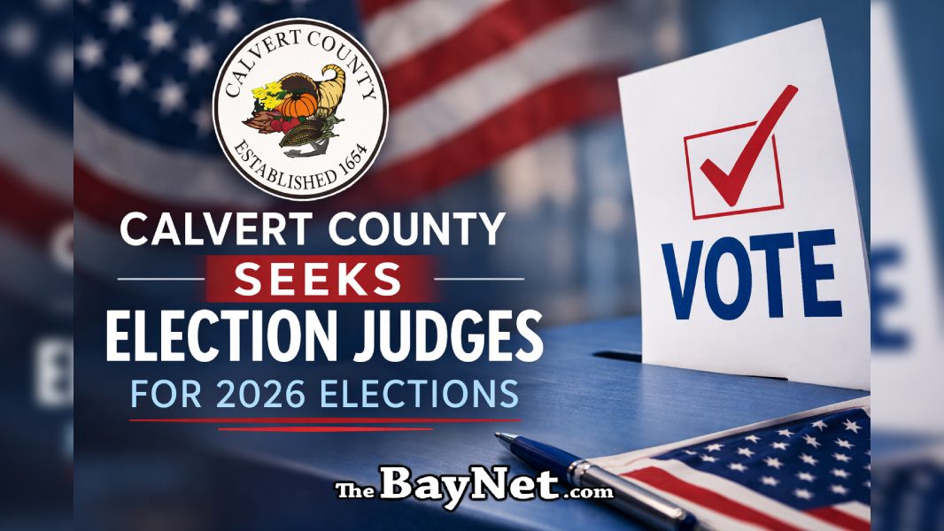 Calvert County Residents Invited To Serve As Election Judges In 2026 ...
